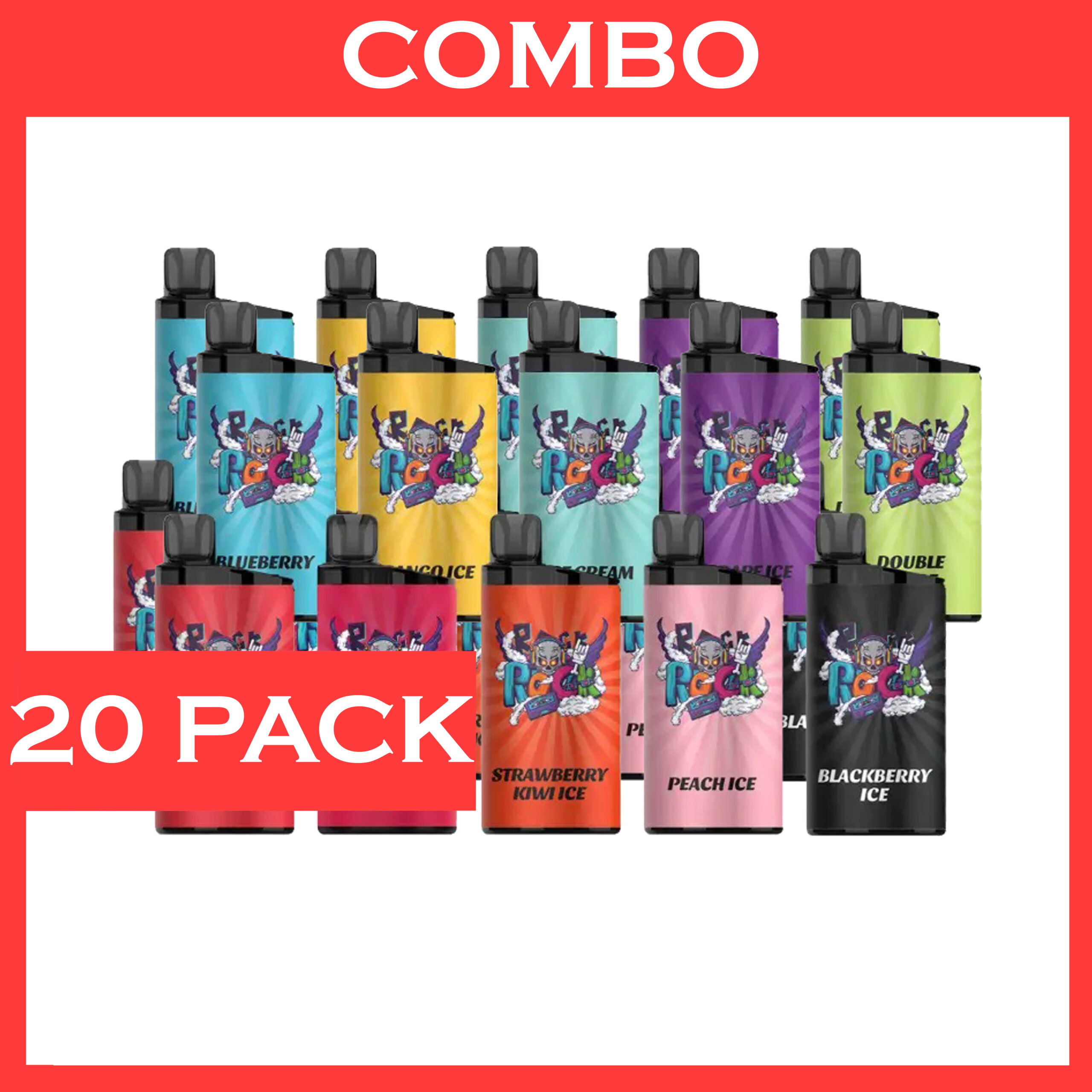 IGET BAR – 3500 PUFFS – 20 PACK - IGET Vapes Australia